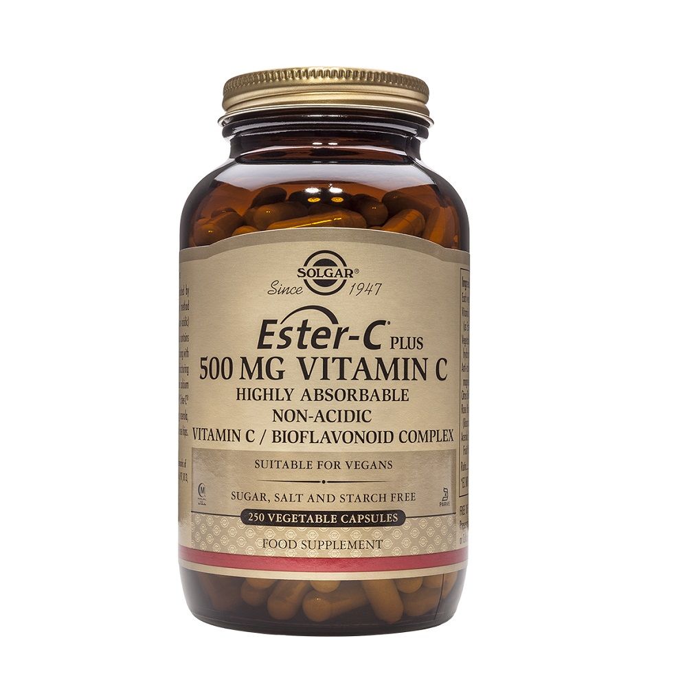 Solgar Ester-C Plus Vitamina C 500 mcg 250 Caps vegetales - Farmacia ...