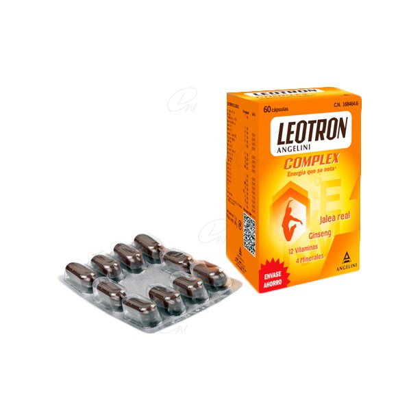 Leotron Complex 60 cápsulas - Farmacia Granvia 216