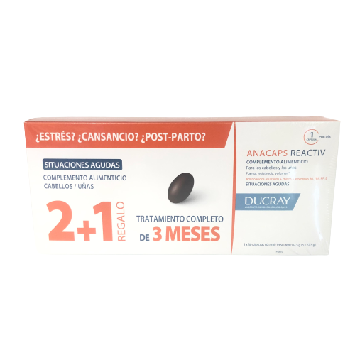 Trio Anacaps Reactiv 3 X 30 cápsulas - Farmacia Granvia 216